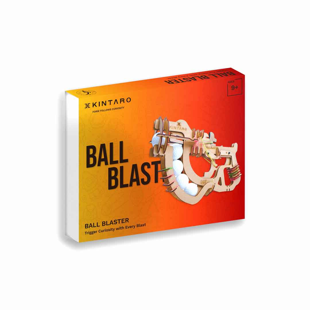 Buy DIY Ball Blaster Kit (Age 9+) | STEM Toy Gun – Kintaro DIY