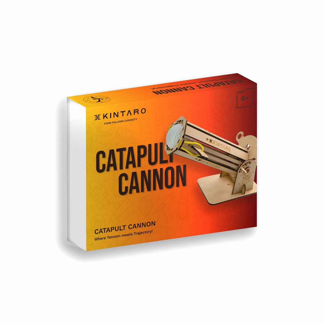 Buy Wooden Cannon Toy Kit | STEM Cannon Building Kit (Age 6+) – Kintaro DIY